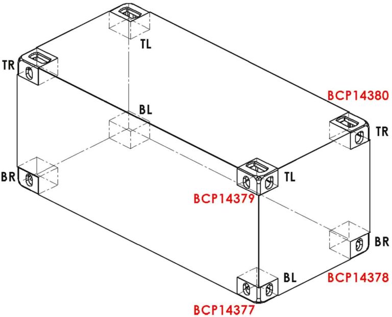 Intermodal or Shipping Container Corner Castings - Bloxwich Group